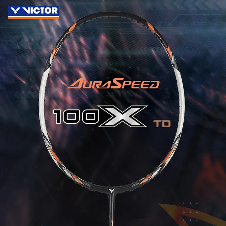 VICTOR AURASPEED 100X TD BADMINTON RACQUET (ARS-100X TD/CO) [UNSTRUNG ...